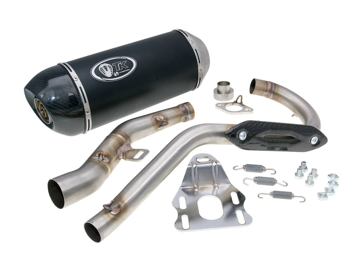 exhaust Turbo Kit Off Road 125 Oval H2 for Rieju Marathon Pro 125 ...
